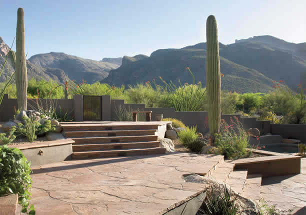 Retaining Block Walls Tucson AZ Sonoran Gardens Inc 